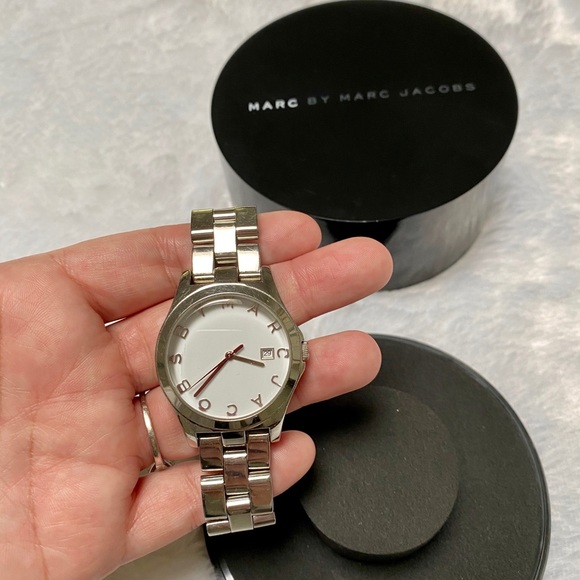 Marc By Marc Jacobs | Accessories | Marc Jacobs Silver Watch | Poshmark